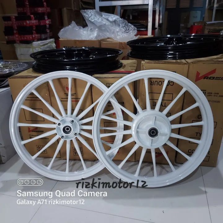 VELG RACING V ROSSI SWALLOW PALANG DOKAR YAMAHA MX OLD/ JUPITER Z NEW ...
