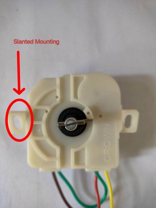 Washing machine timer 3 wires slanted ear forward and reverse function ...