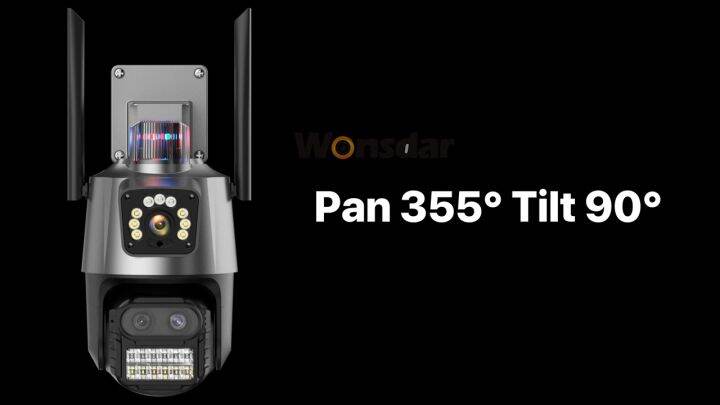 LLSEE ICSEE 9MP กล้องวงจรปิดไร้สายกล้อง 360, 8X Optical Zoom, กล้องวงจร ...