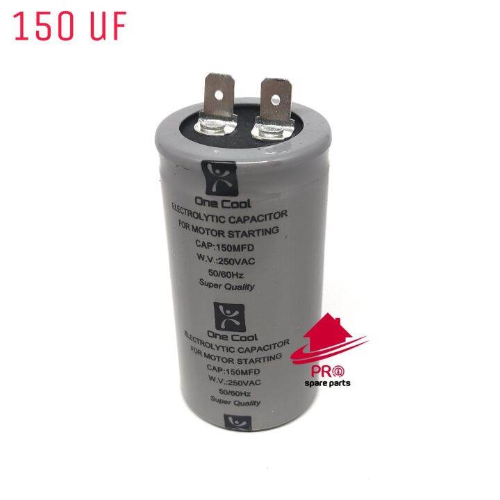 Kapasitor Starting 150 uf - Sparepart Capacitor AC 150 Mikro/Micro ...