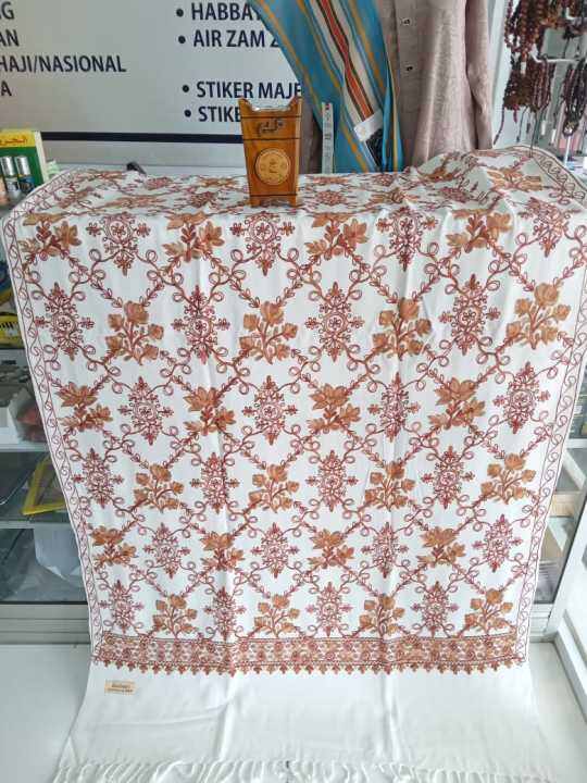 sorban kasmiri, sorban sulam, sorban motif yaman, sorban motif bunga ...