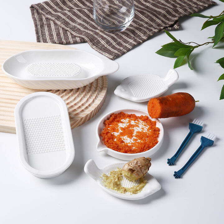 Ceramic Mill Ginger Mince Garlic Grinder Ginger Powder Grinder Dish ...