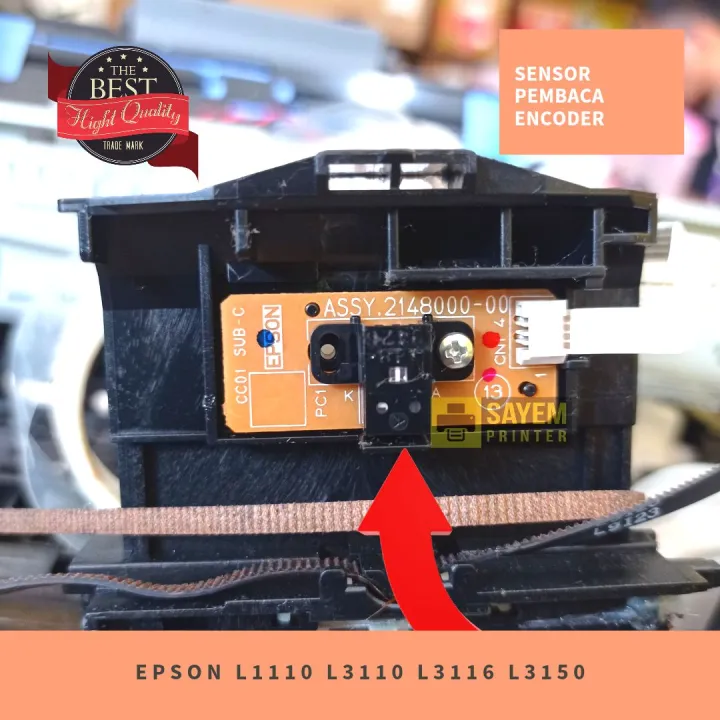 Sensor Pembaca Reader Encoder Strip Panjang Home Carriage Epson L1110 ...