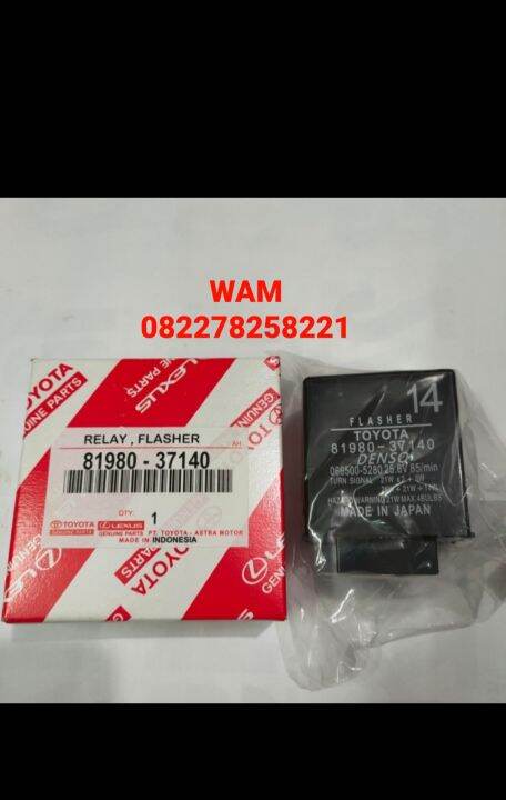 Flasher Sen Atau Switch Saklar Sen Toyota Dyna Hino Dutro 24V | Lazada ...