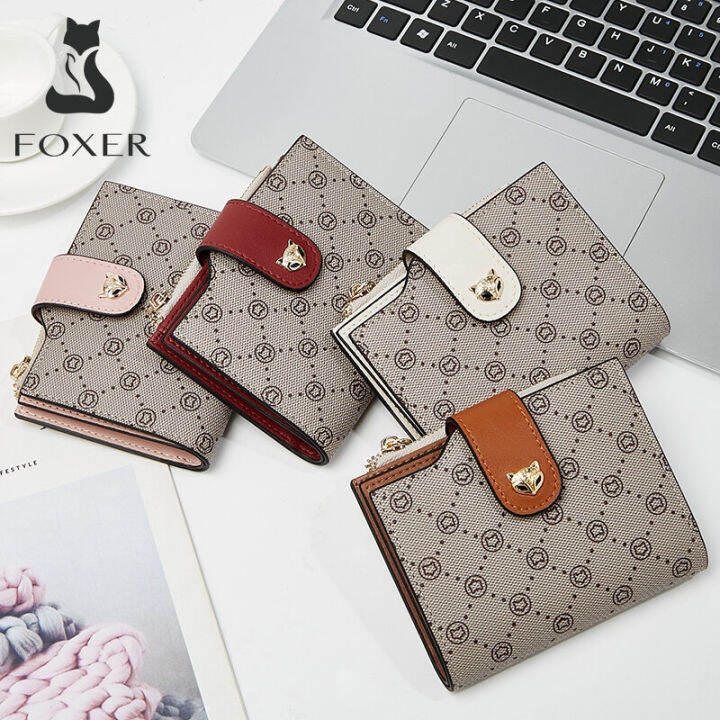 FOXER Women Wallet Exclusive Design Ladies Wallet PVC Artificial Leather Coin Purse Elegant ...