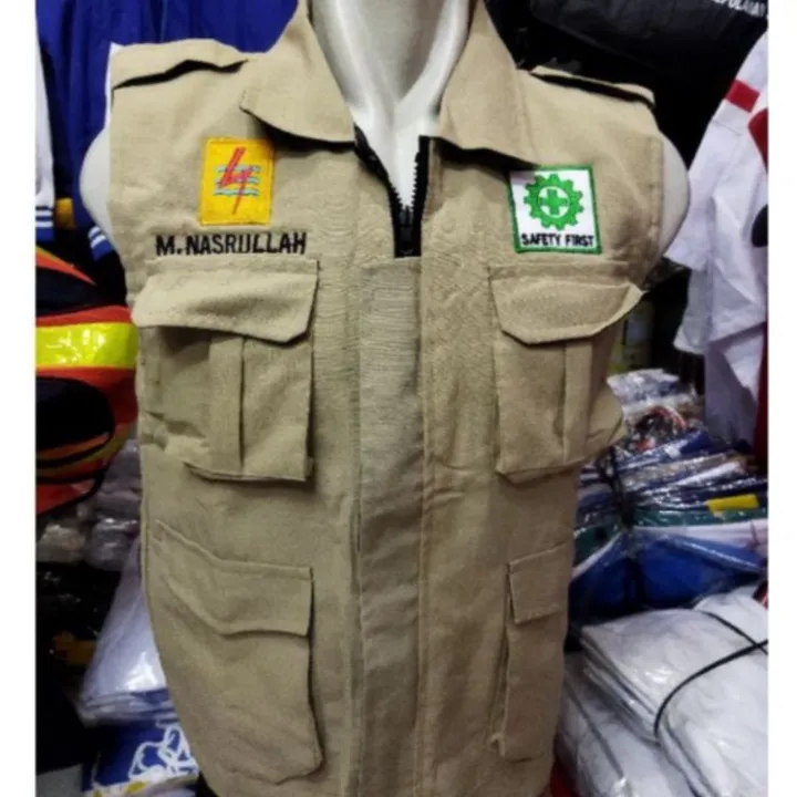Rompi PLN rompi listrik pintar rompi safety rompi kerja PLN vest PLN ...