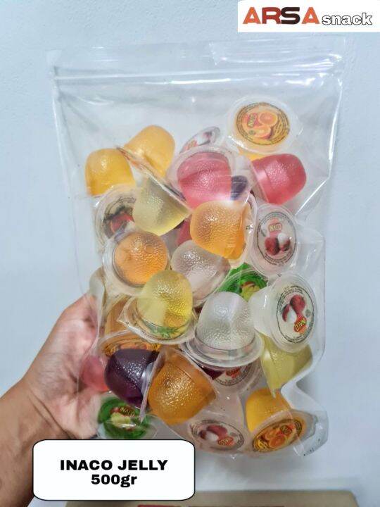 INACO JELLY agar agar rasa fruity kemasan 500gr | Lazada Indonesia