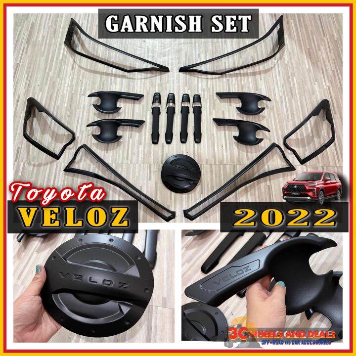 TOYOTA VELOZ 2022 GARNISH SET (VELOZ ACCESSORIES) | Lazada PH