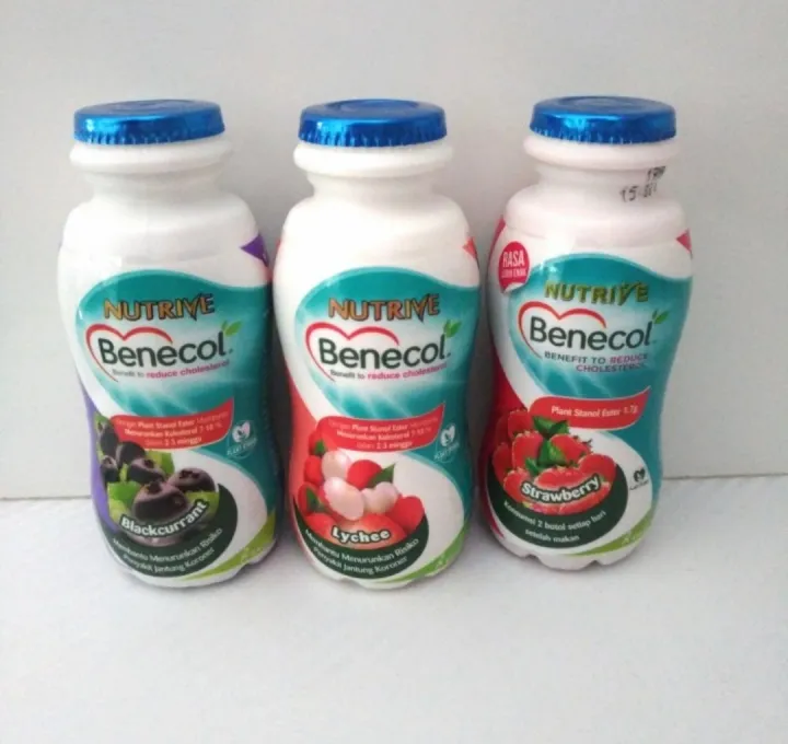 Susu benecol all varian per 1 botol 100ml LECI / STRAWBERRY / BLACKCURRANT | Lazada Indonesia