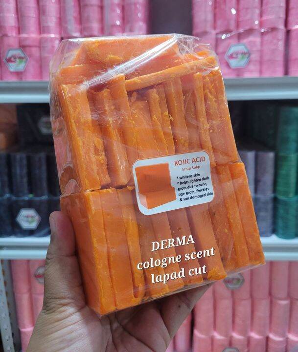Kojic Scrap Soap per kilo COLOGNE SCENT | Lazada PH