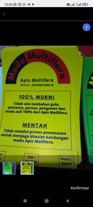 sticker kemasan botol | Lazada Indonesia