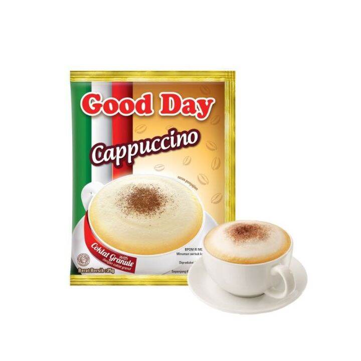 GOOD DAY CAPPUCCINO ISI 10 SACHET 25 GRAM | Lazada Indonesia