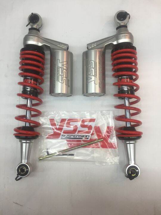 โช้คหลังYSS G-SERIESยาว330 มิล รุ่น WAVE-110-i (2021) สีแดง/เงิน ...