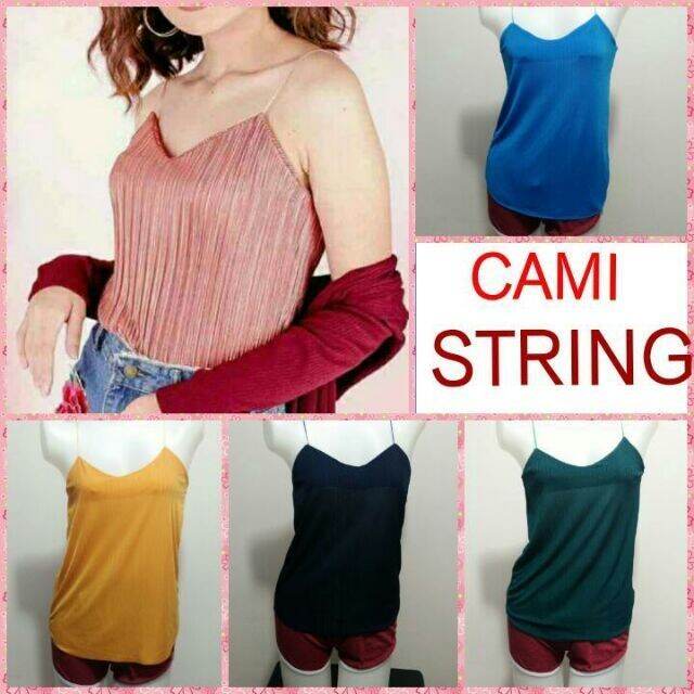 CAMI TOP STRING FREE SIZE | Lazada PH