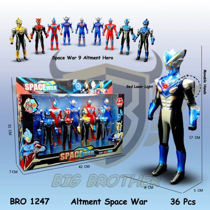 CKB1247 Robot Robotan Ultraman Ultramen Mainan Anak BIGBROTHER | Lazada ...