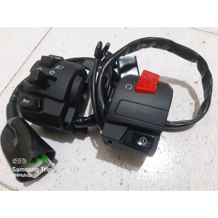Saklar 1 Set Kanan Dan Kiri KLX 150 Sakelar Starter Saklar Lampu KLX Dtracker | Lazada Indonesia