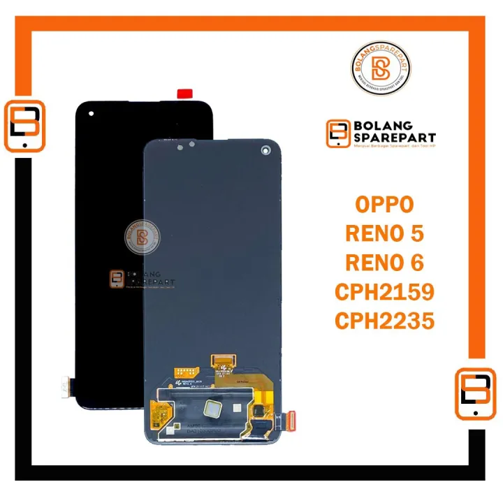 LCD OPPO RENO 5 CPH2159 RENO 6 CPH2235 + TOUCHSCREEN | Lazada Indonesia