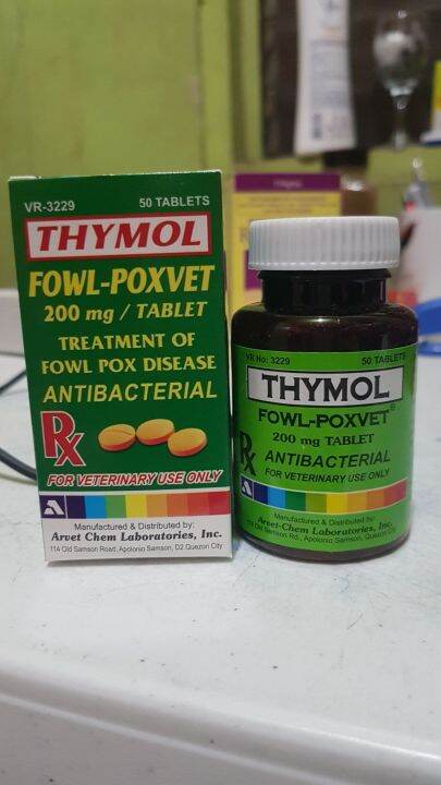 Thymol Tablet for Gamefowl (50tablet) | Lazada PH
