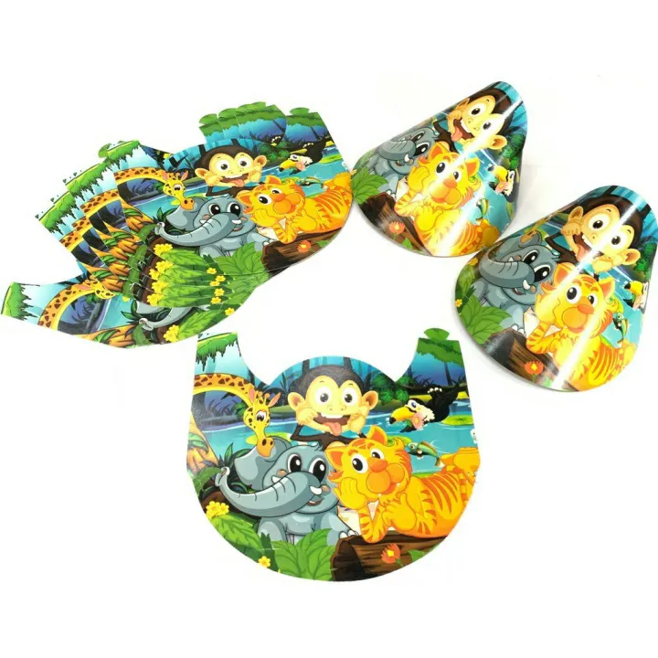 safari animal theme party hat 10pcs | Lazada PH