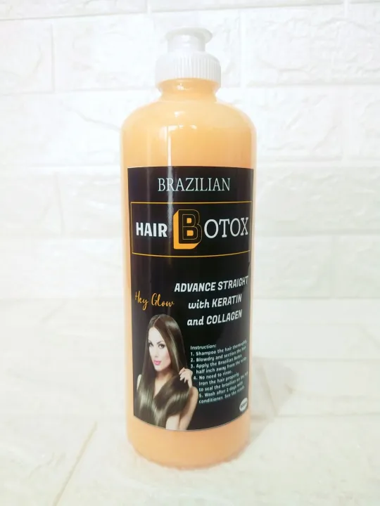 HEY GLOW BRAZILIAN HAIR BOTOX 500ml | Lazada PH