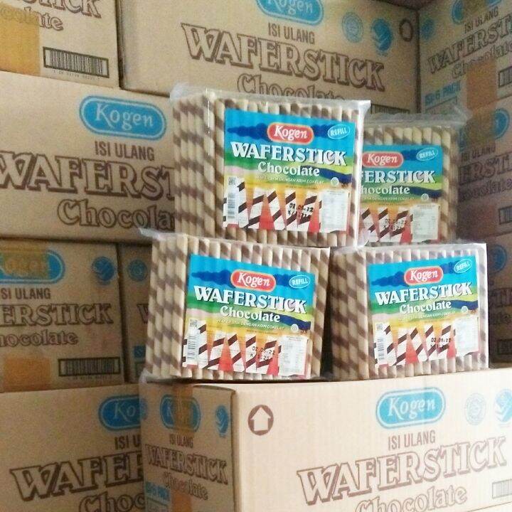 WAFERSTICK KOGEN REFFIL 1 DUS isi 6 pcs - astor full krim coklat ...