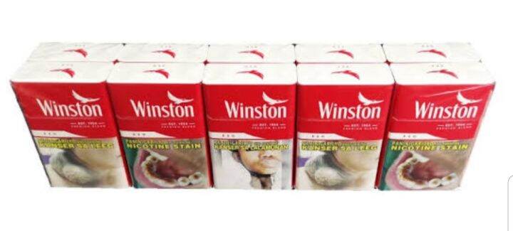 new WINSTON RED fliptop 1ream 10packs/kaha ee | Lazada PH