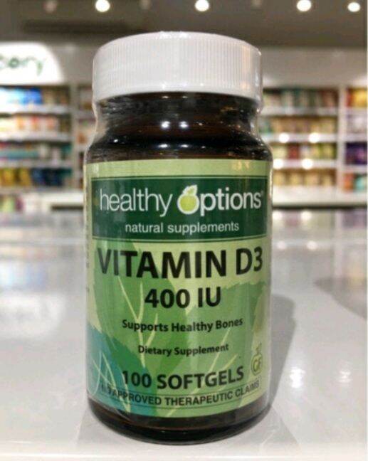 HEALTHY OPTIONS VITAMIN D3 400IU SOFTGELS | Lazada PH