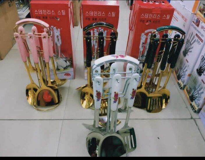 🔥BIG SALES🔥 Set senduk eklusif 7 pcs 🔥 | Lazada