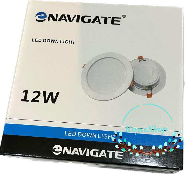 Navigate 12W 4” / 18W 6” LED Downlight Round ceiling light | Lazada