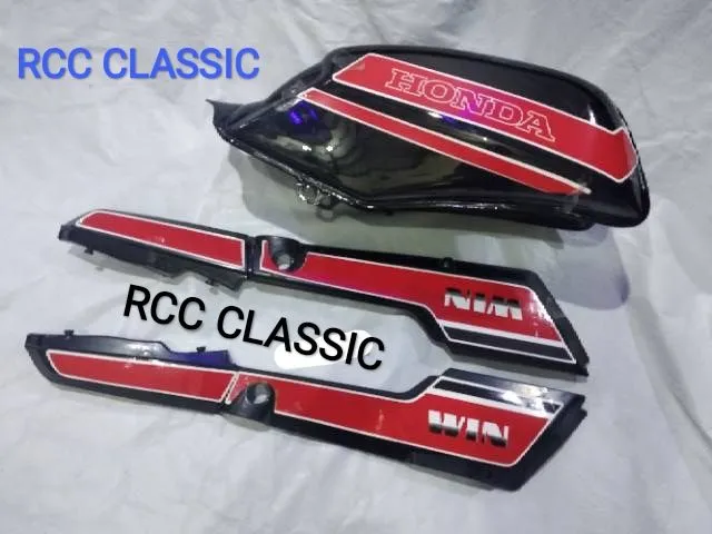 Tangki Honda win set body win win100 hitam | Lazada Indonesia