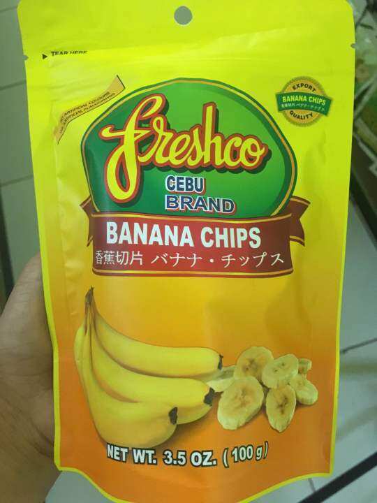 Freshco Banana chips 100g | Lazada PH
