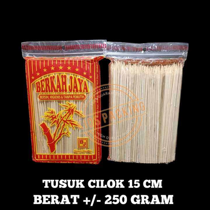Tusuk Cilok 15cm / Tusuk Pentol / Tusuk Bambu Pendek 15 cm Berat ...