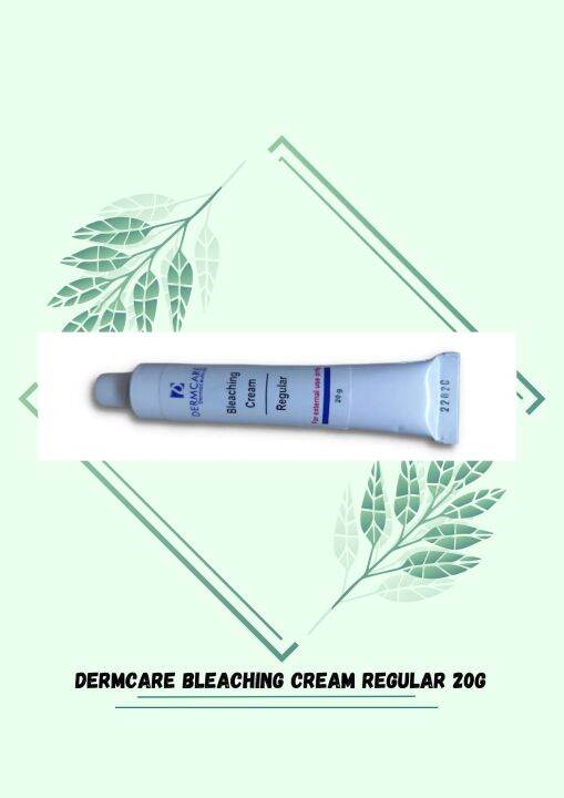 Authentic Dermcare Bleaching Cream Regular 20g (Pekas Remover) (no box ...