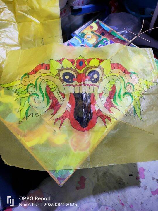 kertas layang layang motif barongan bali | Lazada Indonesia