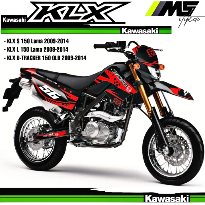 Decal Sticker Striping Variasi Fullbody KLX 150 Lama 2009-2014 - Decal ...