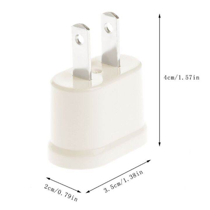 JSBDG Adapter Konverter Charger Power Plug Eu Female Ke Us Male Ac ...