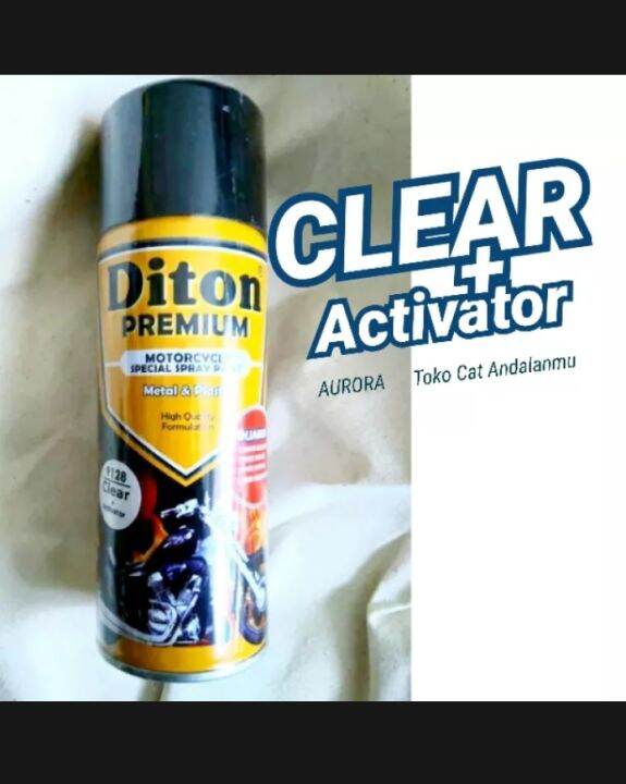 Pilox Pylox Diton Premium Clear Plus Activator 9128 antigores mengkilap ...