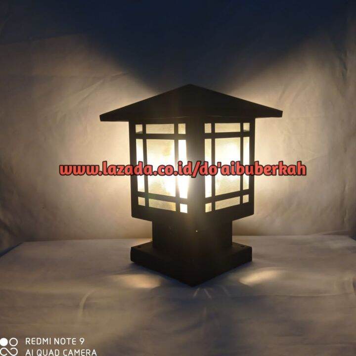 Lampu Hias Taman Pilar Pagar Minimalis/Lampu Pilar Tahan Cuaca/Pilar ...