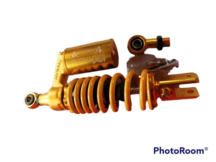 MUTARO Rear Shock Mio Scooter Gold /yellow 280mm-300mm | Lazada PH