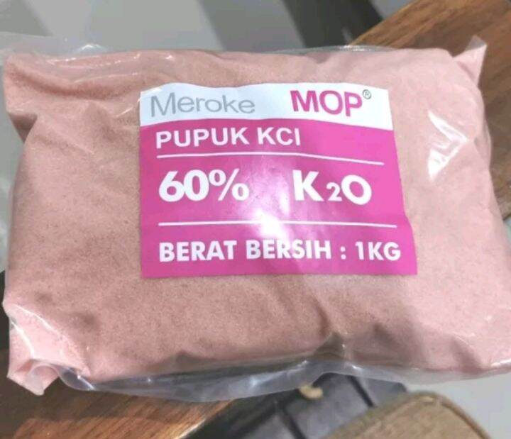 Pupuk Meroke MOP KCL, kemasan repack 1 kg original kemasan pabrik ...