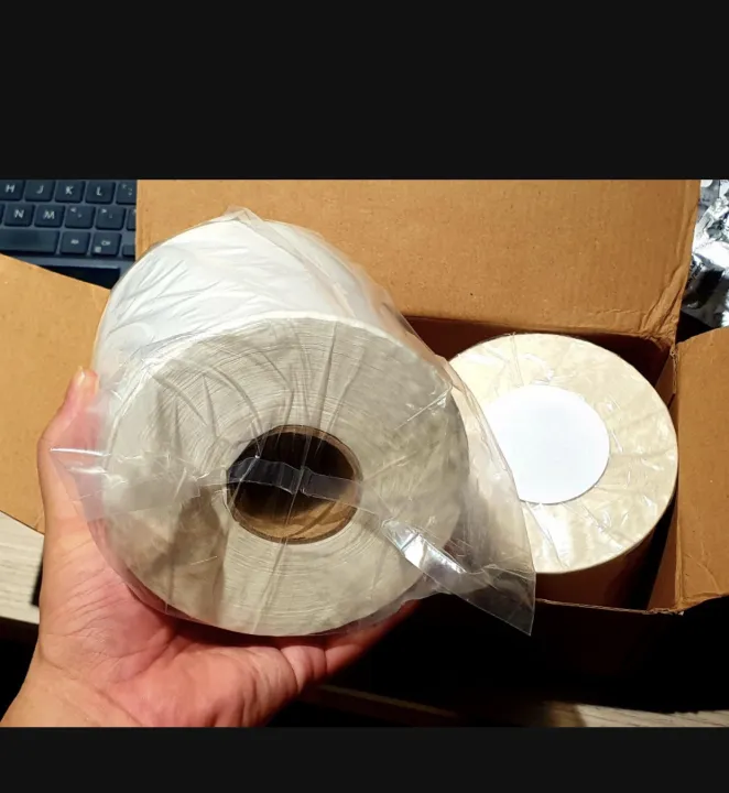 500 pcs/roll waybill thermal sticker shipping label / A6 size ...