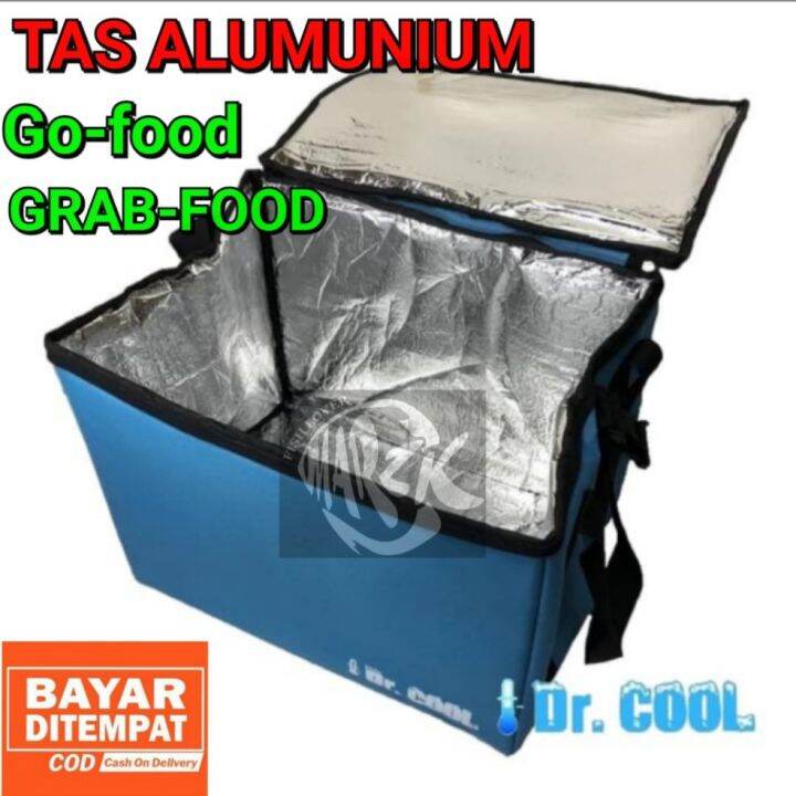 TAS ALUMUNIUM / TAS PIKNIK / TAS GO-FOOD / GRAB-FOOD | Lazada Indonesia