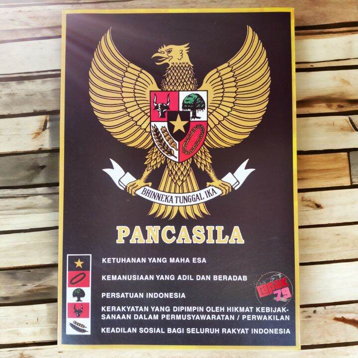 Poster Burung Garuda Pancasila Besar | Lazada Indonesia