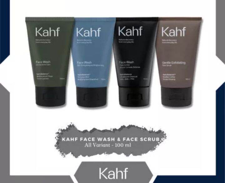 KAHF GENTLE EXFOLIATING FACE SCRUB & SKIN ENERGIZING and BRIGHTENING ...