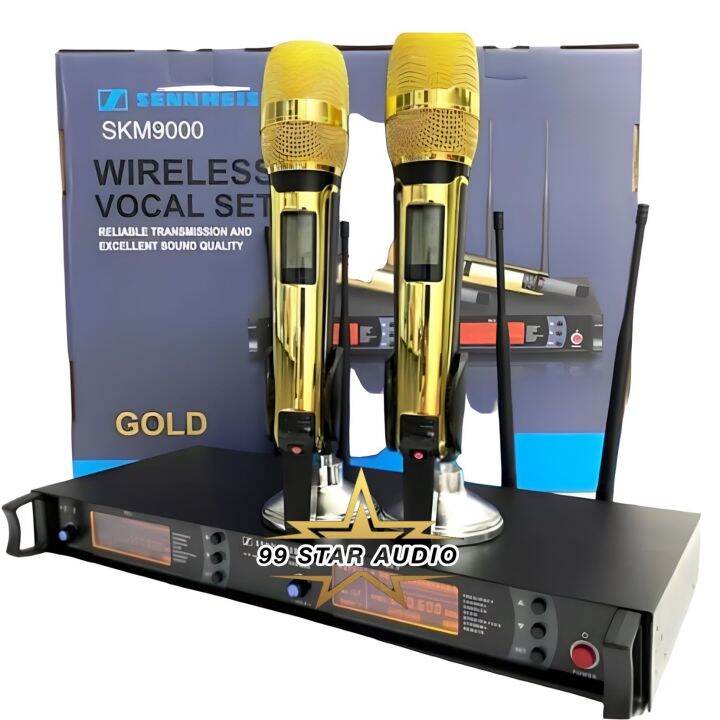 MIC WIRELESS SENNHEISER SKM9000 GOLD EDITION SKM 9000 | Lazada Indonesia