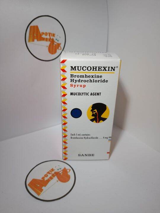 Mucohexin syr 120 ml batuk dahak | Lazada Indonesia