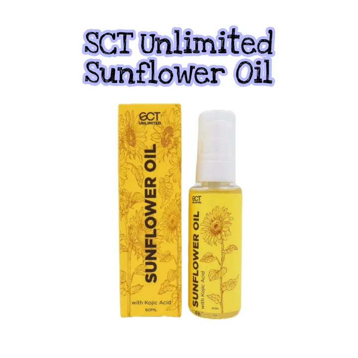 Sunflower Oil with Kojic Acid by SCT Unlimited | Lazada PH