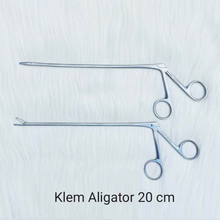 Klem Aligator IUD Removal Forceps 20cm Stainless Steel | Lazada Indonesia