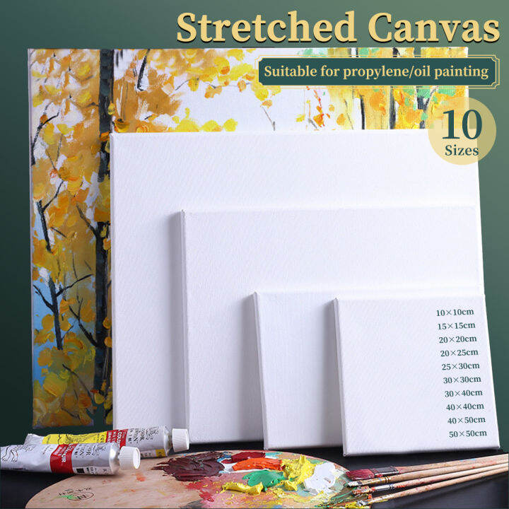 Canvas Panels With Wooden Frame Pure Cotton Canvas Board Different ...