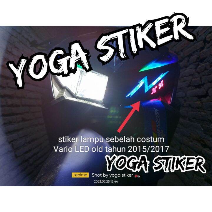 Viral stiker lampu sebelah costum Vario LED tahun 2015 | Lazada Indonesia